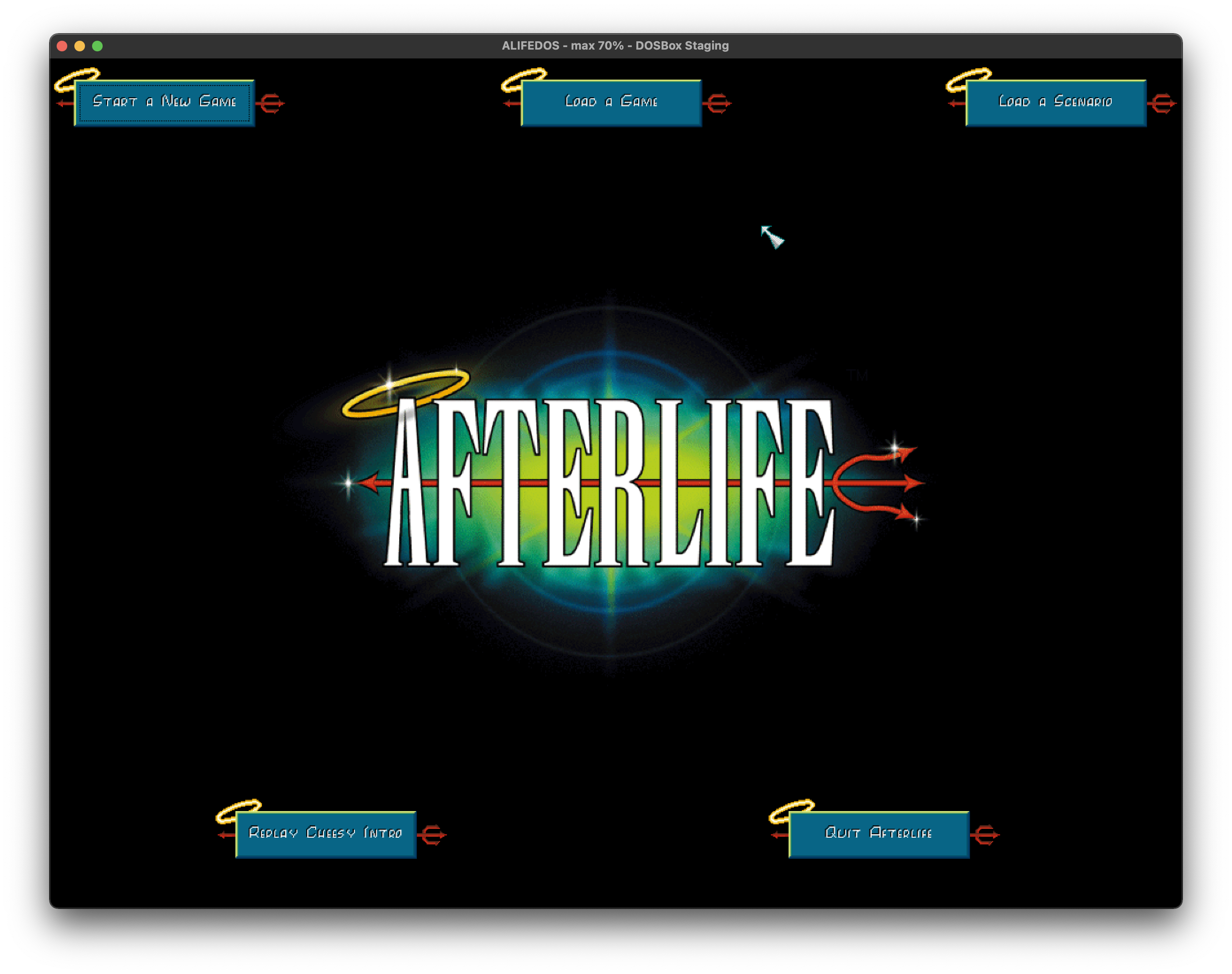 GTA screen after quitting the game · Issue #1349 · dosbox-staging ...