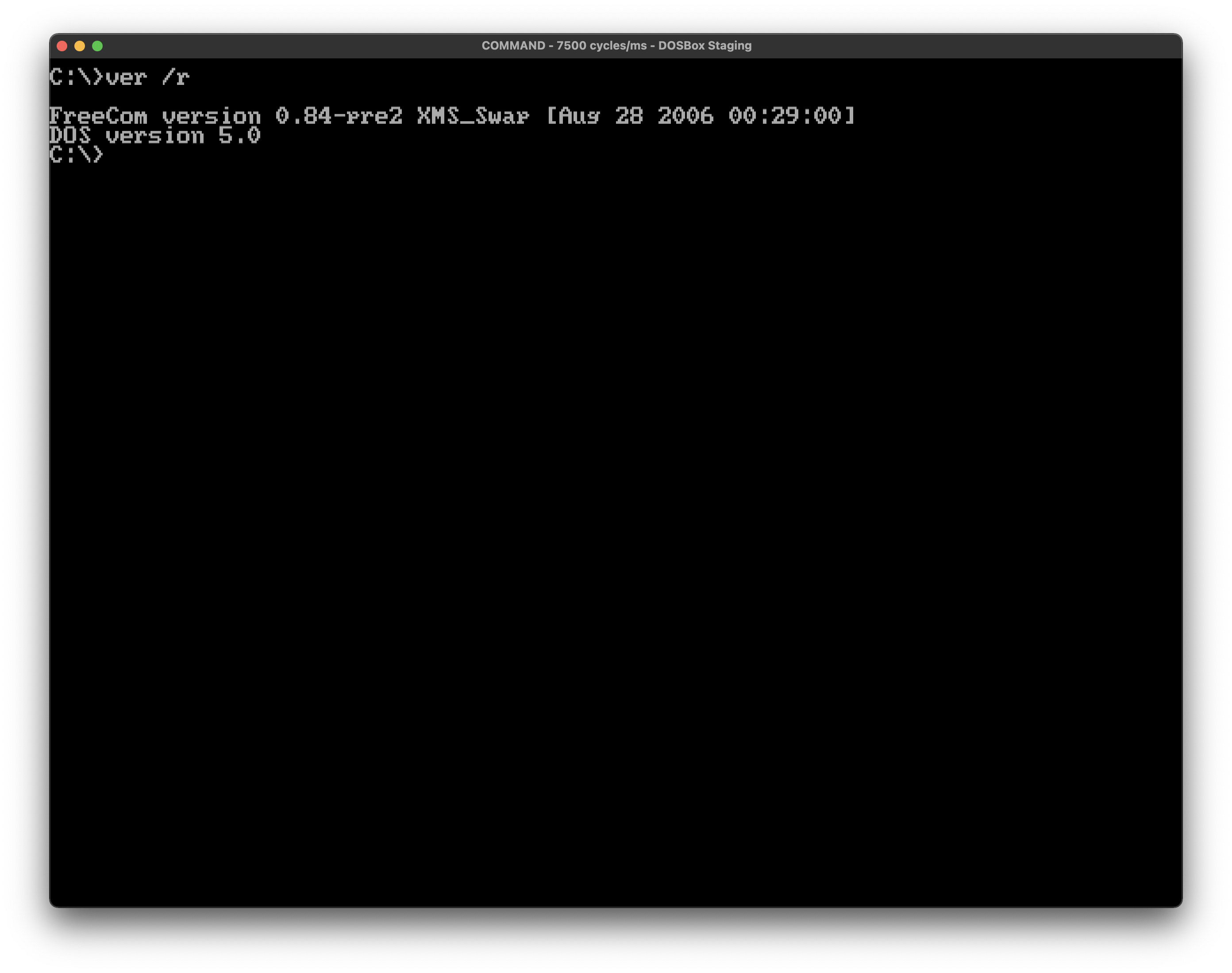 Replace subset userland with FreeDOS 1.3 equivalents · Issue #1504 ...