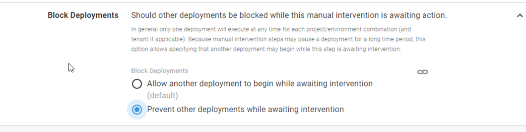 All the queued server tasks are displayed when deploying for a project with a pending manual ...