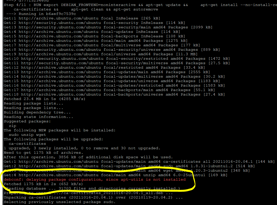 Debconf Delaying Package Configuration Since Apt Utils Is Not Installed · Issue 1 · Mathworks 