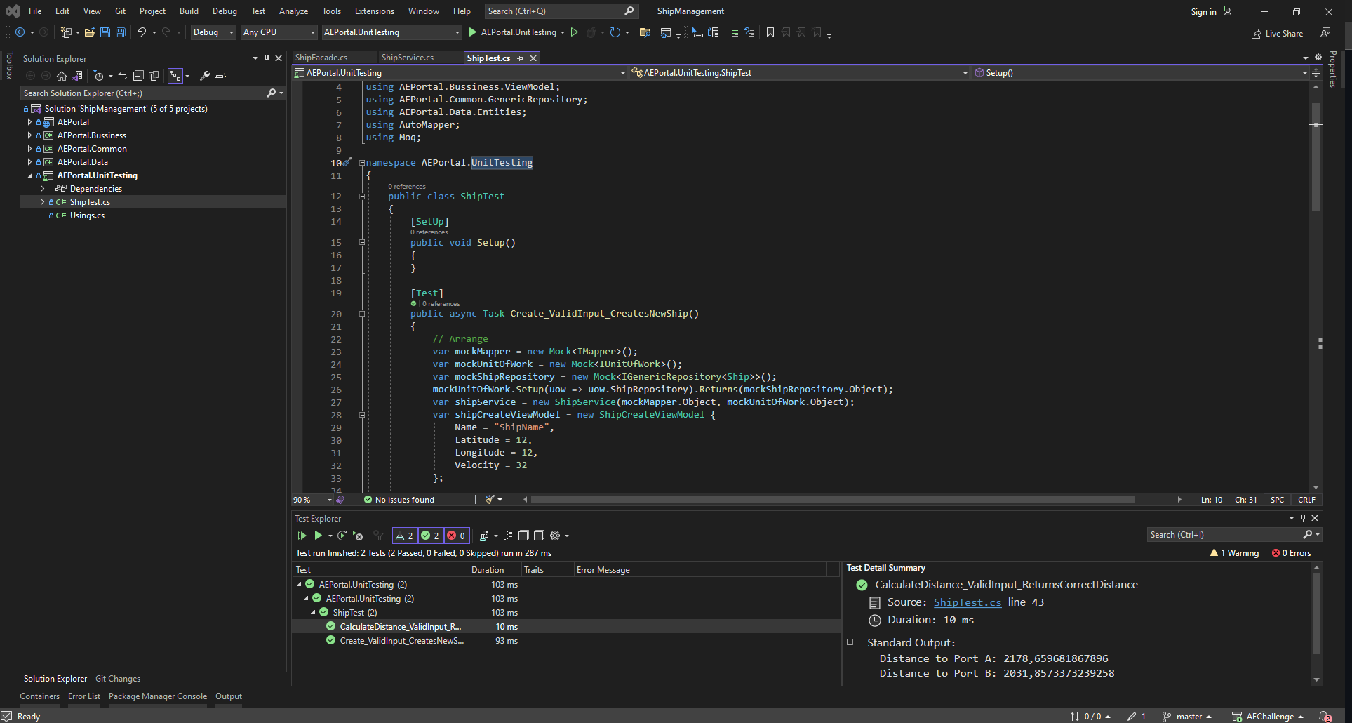 GitHub - ThanhDeveloper/AEChallenge