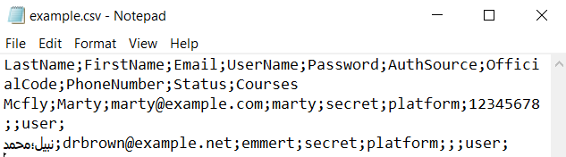 can't import user list in Arabic · Issue #2868 · chamilo/chamilo-lms · GitHub