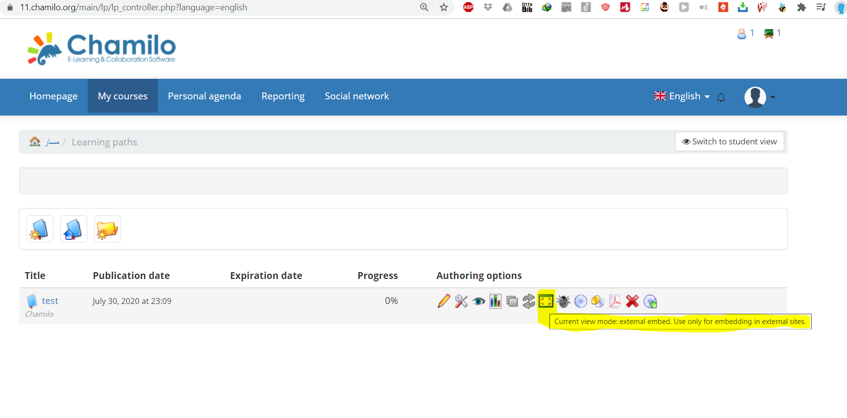 Learning Path View on Mobile Not working · Issue #3409 · chamilo/chamilo-lms · GitHub