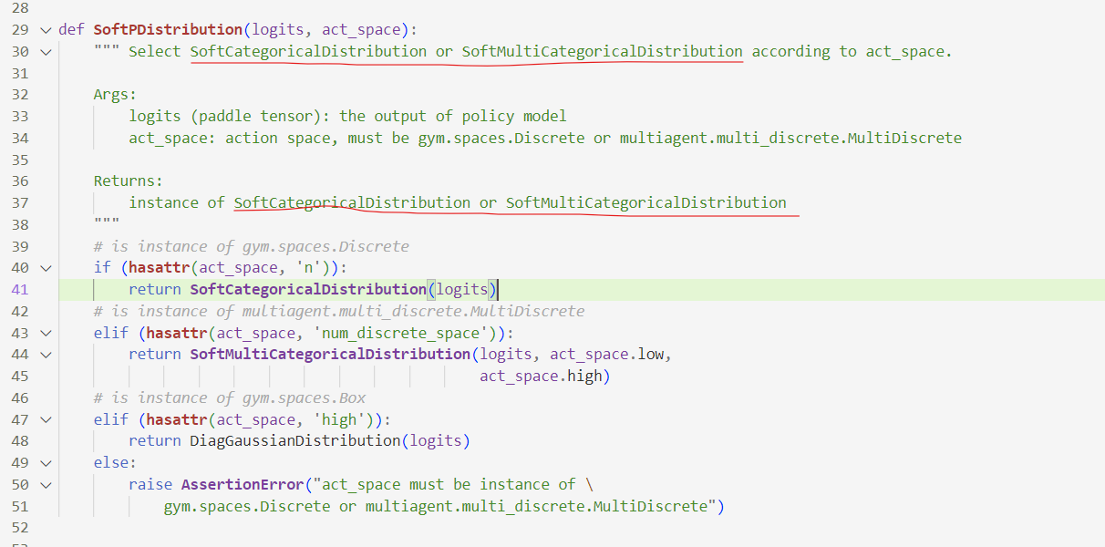 请问parl的MADDPG算法框架是不支持连续的动作空间的吗？ · Issue #804 · PaddlePaddle/PARL · GitHub