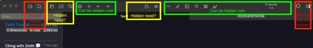 Add a way for toolbar customization · Issue #2987 · Zettlr/Zettlr · GitHub