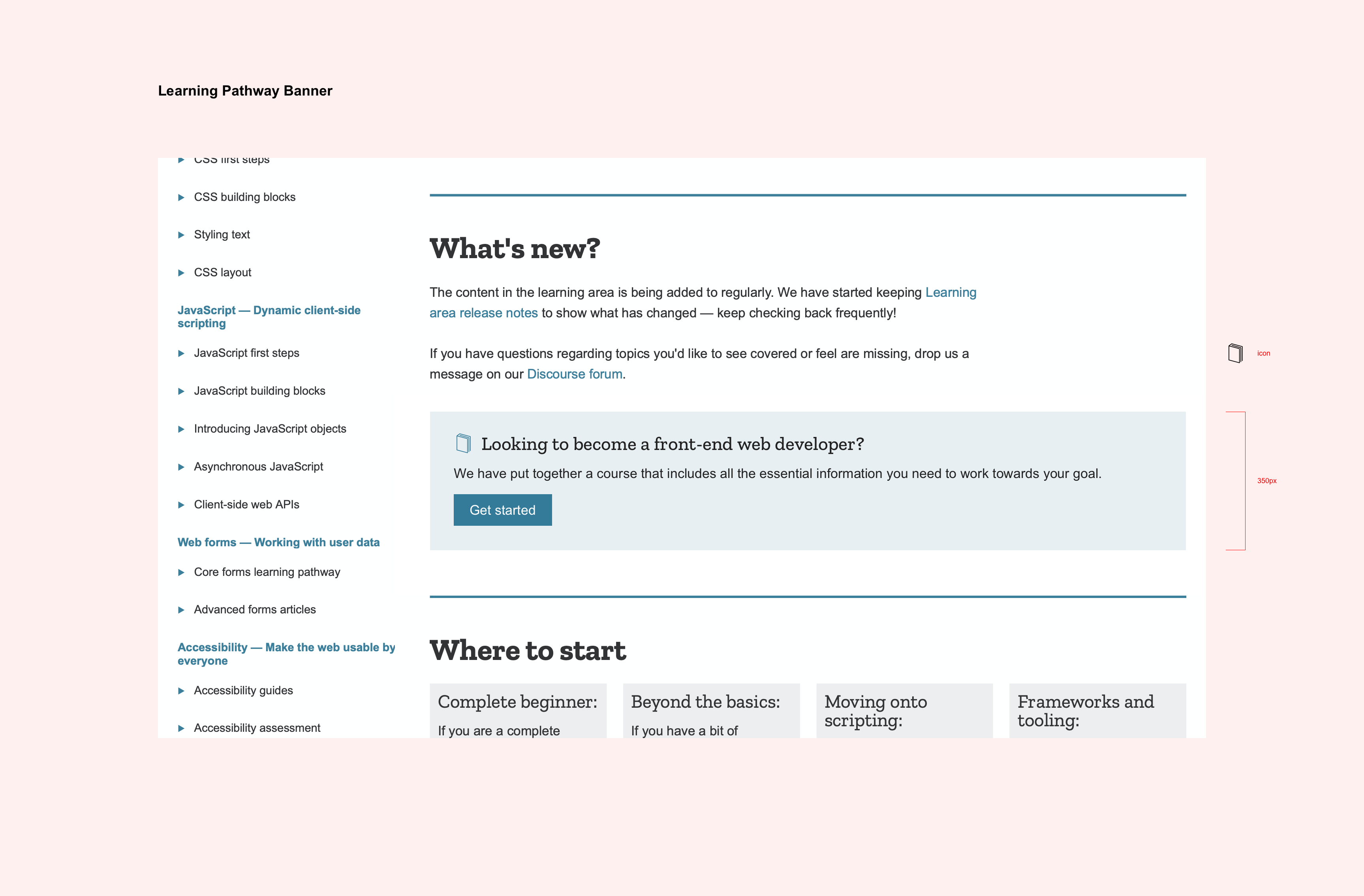 U — Create learning pathway banners and place them on MDN · Issue #2286 · mdn/sprints · GitHub