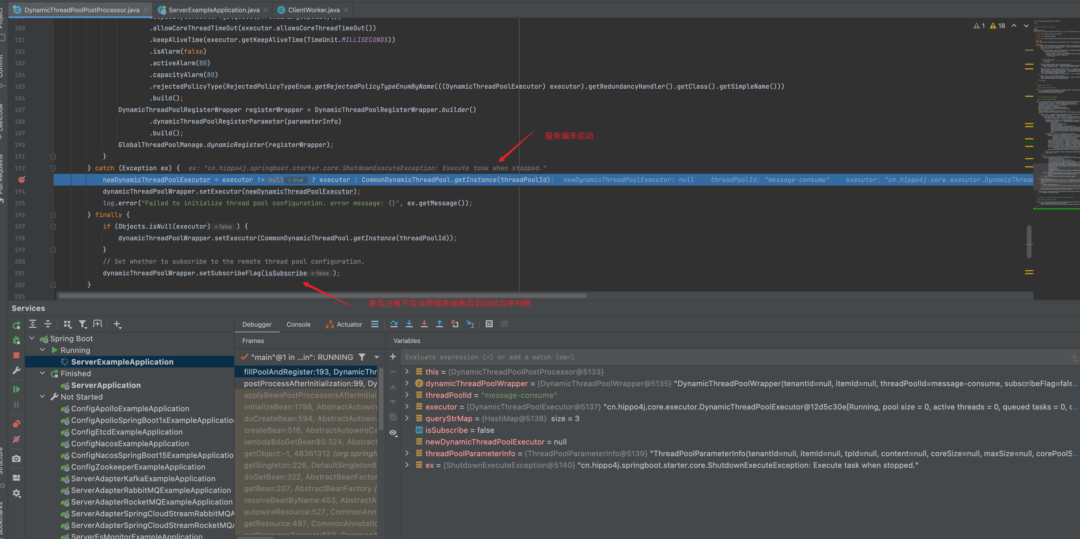 服务端在客户端后面启动，依旧支持长轮训 · Issue #846 · opengoofy/hippo4j · GitHub