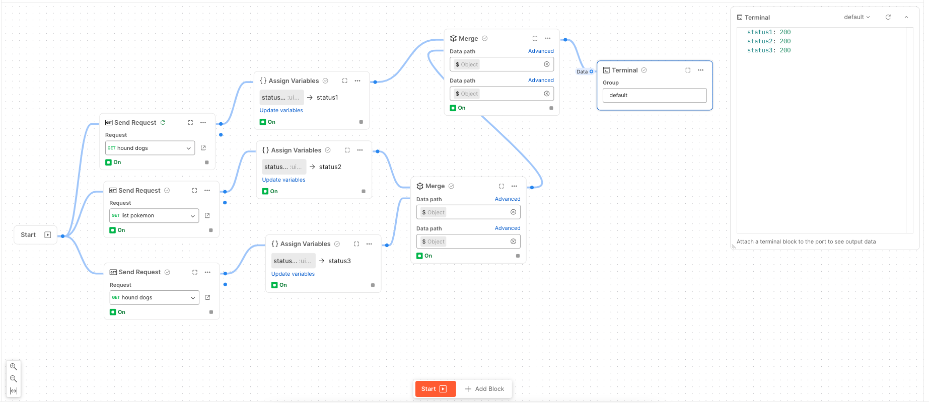 Wait for multiple request to finish · postmanlabs postman-flows ...