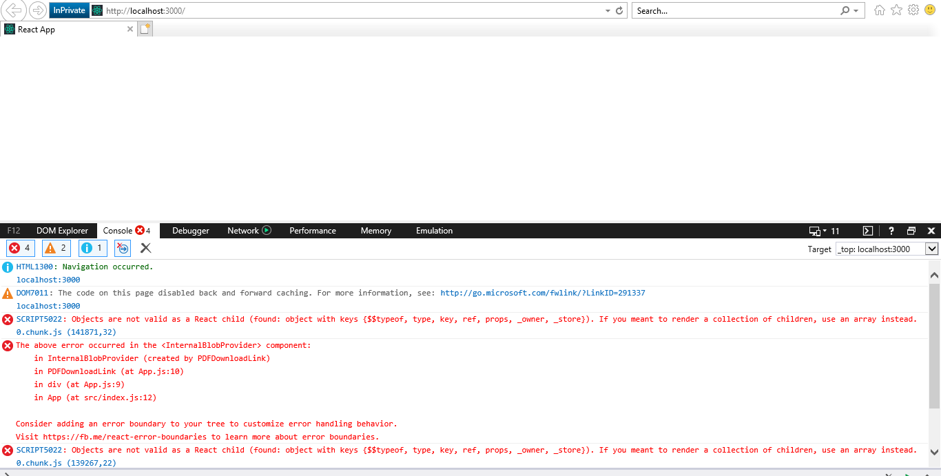 ReactPDF.PDFViewer not working on IE 11 · Issue #822 · diegomura/react-pdf · GitHub