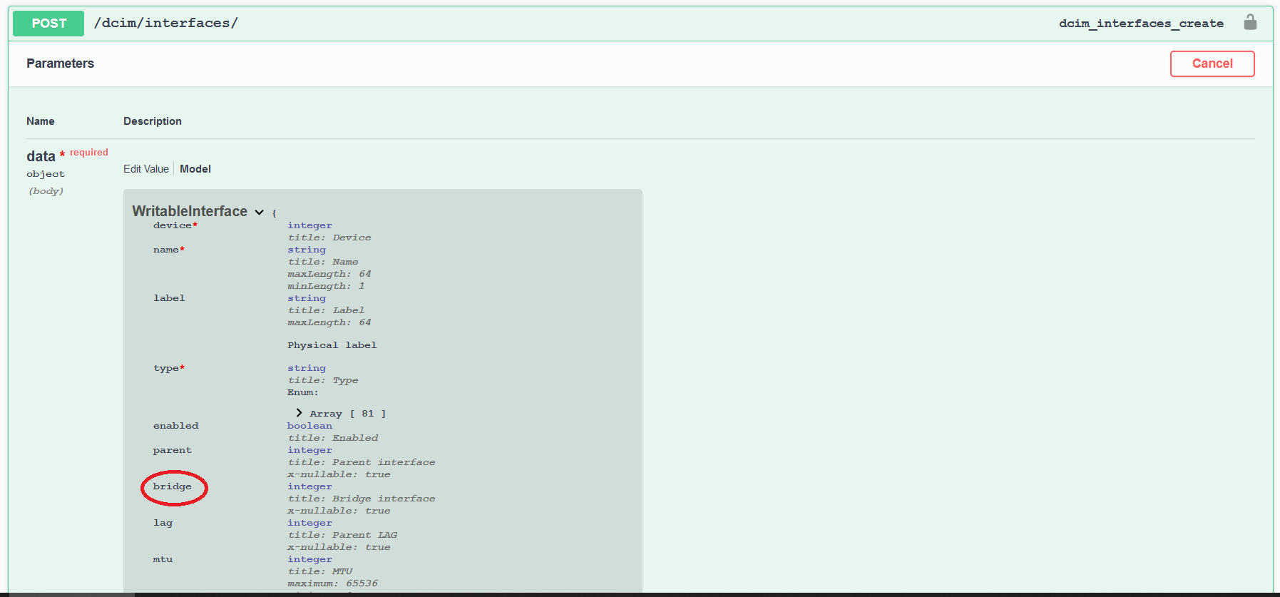 [Feature]: Bridged interface support · Issue #709 · netbox-community/ansible_modules · GitHub