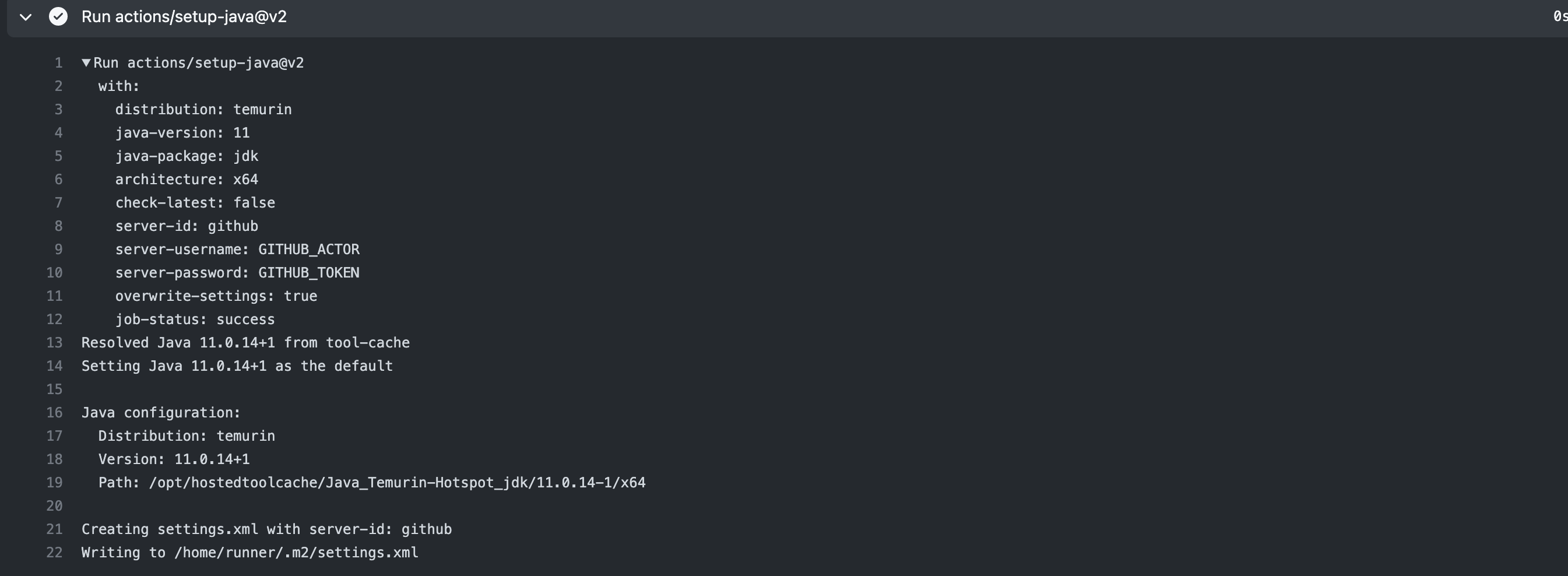 Specific java distribution - temurin 11 - is always being downloaded ...