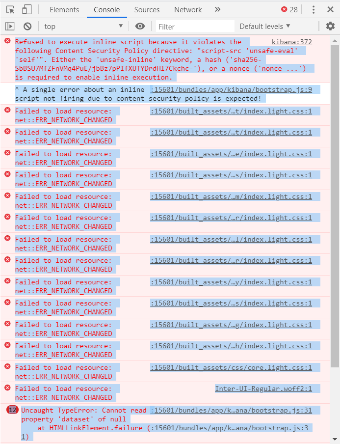 I Have Deployed Kibana And Through Nginx Reverse Proxy The Following Problems Often Occur