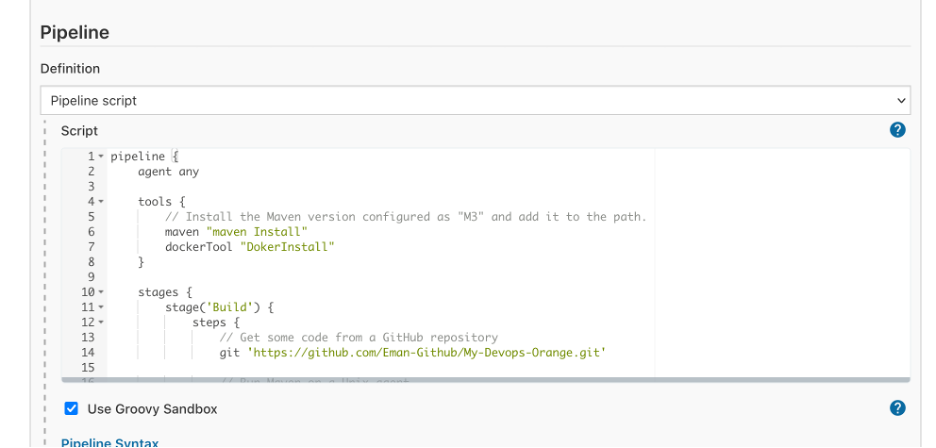 GitHub - amyounis/DevOps-Orange-Installation
