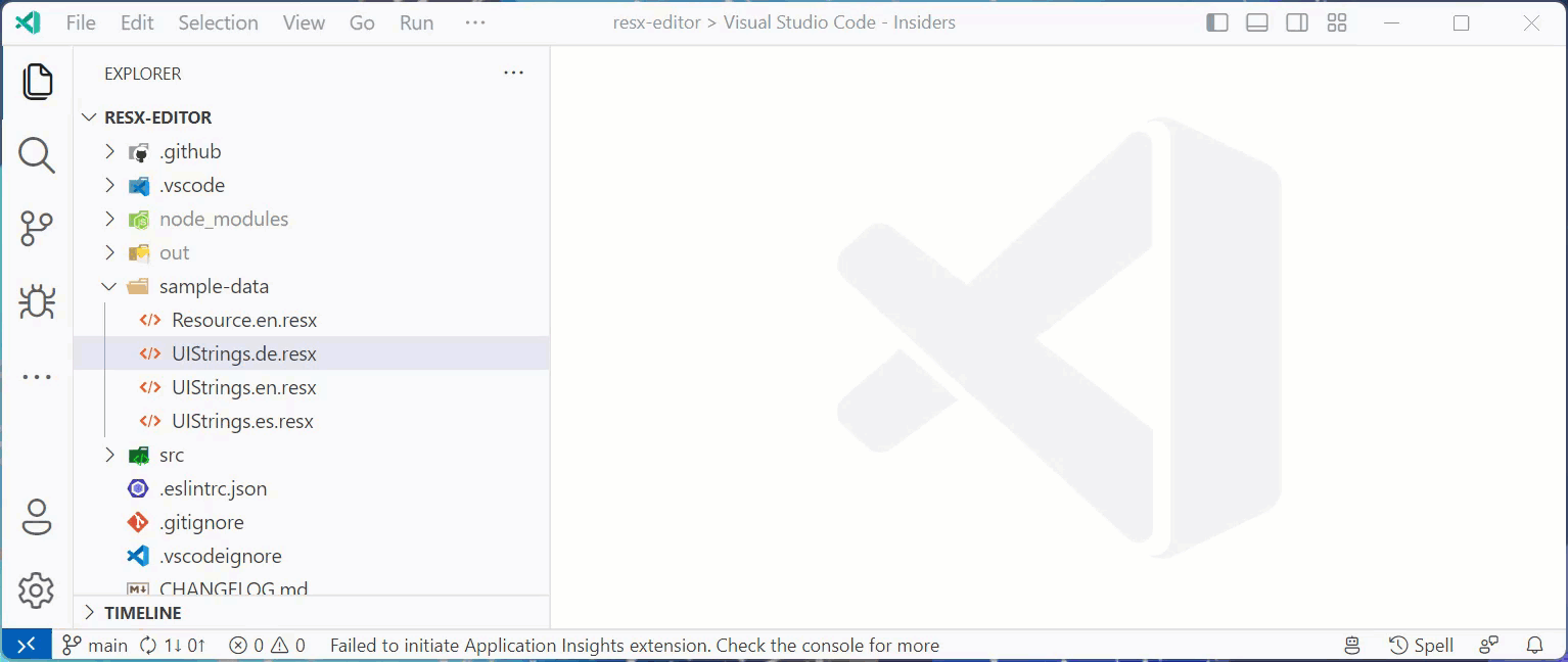GitHub - timheuer/resx-editor: RESX Editor for VS Code