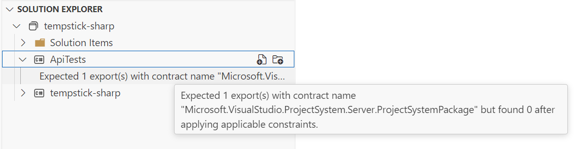 No C# project is currently loaded when .NET 8 Preview 7 is present · Issue #318 · microsoft ...