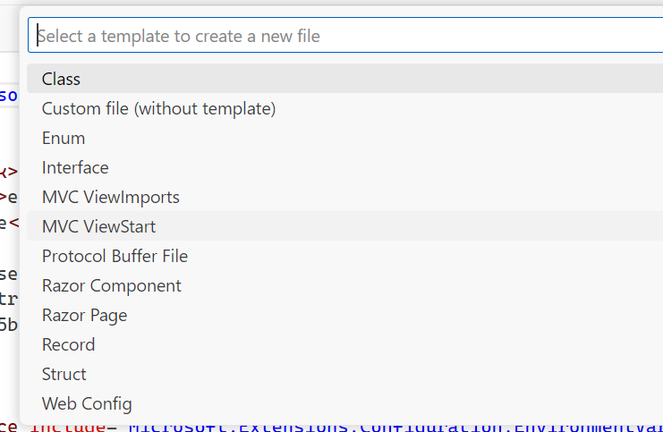 Add setting to turn off prompts after file->new. · Issue #381 · microsoft/vscode-dotnettools ...