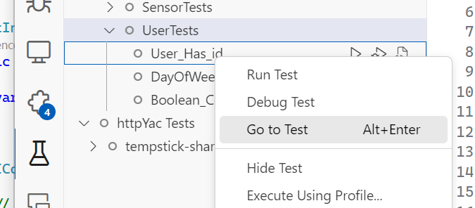 Bug Cant Navigate To Test On Test Explorer · Issue 543 · Microsoftvscode Dotnettools · Github 