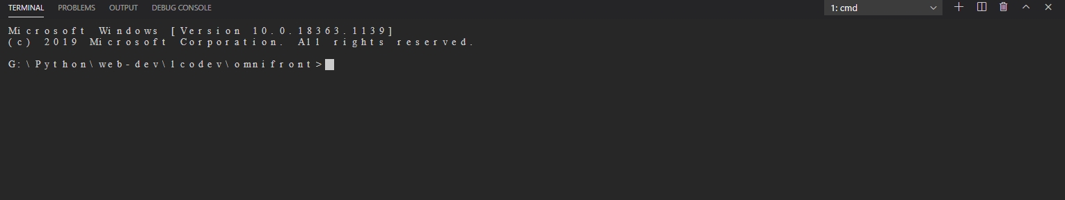 Issue with Integrated Terminal · Issue #110176 · microsoft/vscode · GitHub
