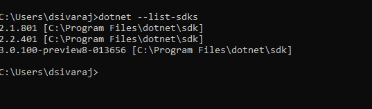 Vs2019 Not Showing Core 3 · Issue 3282 · Dotnet Core · Github