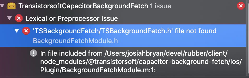 'TSBackgroundFetch/TSBackgroundFetch.h' file not found · Issue #8 ... 'TSBackgroundFetch/TSBackgroundFetch.h' file not found · Issue #8 ...