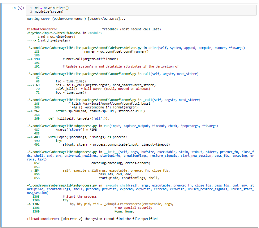 [WinError 2] The system cannot find the file specified · Issue #106 ...
