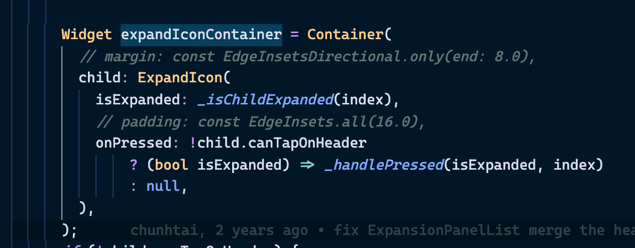 [Proposal]Allow customisation of ExpansionPanel icon size · Issue #93330 · flutter/flutter · GitHub