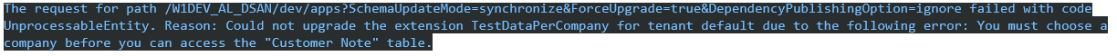 Error when executing Query in UpgradePerDatabasee function · Issue ...