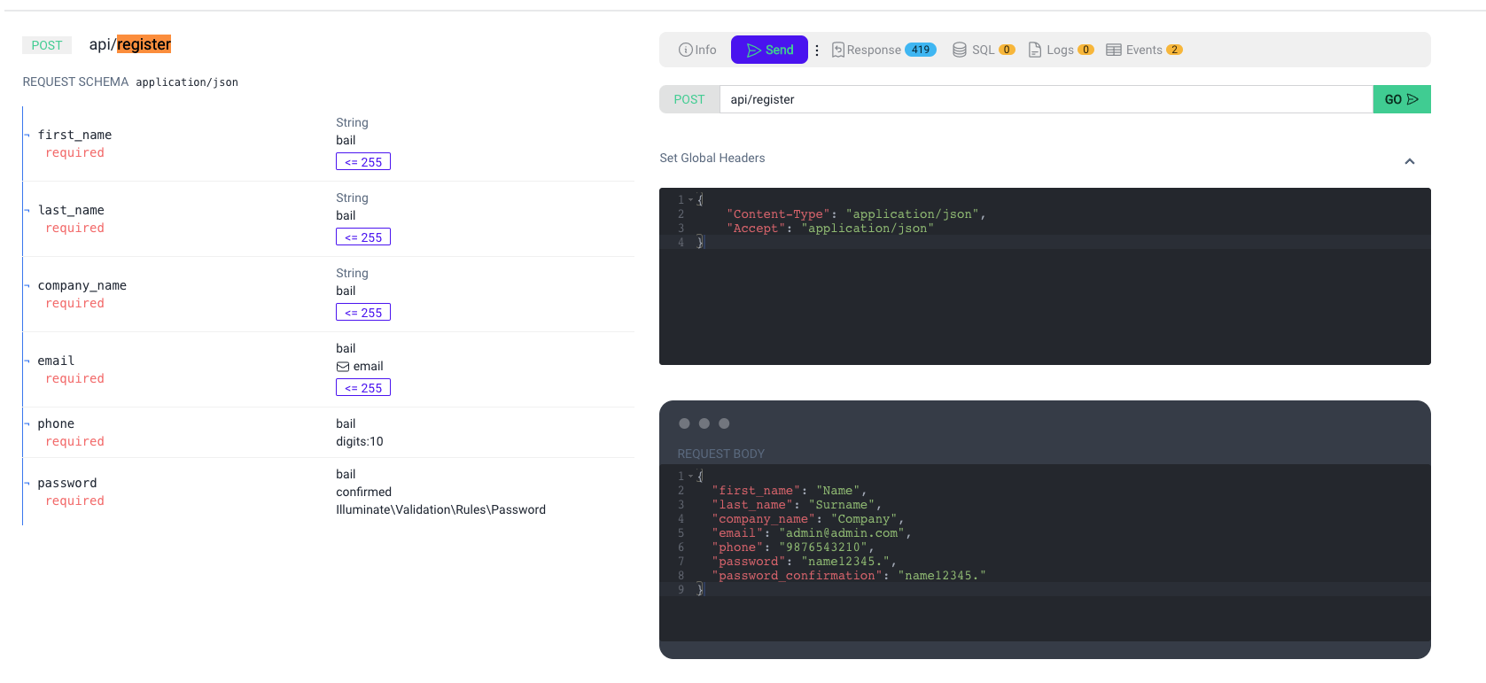 Response Error Syntaxerror Unexpected End Of Json Input · Issue 166 · Rakutentechlaravel