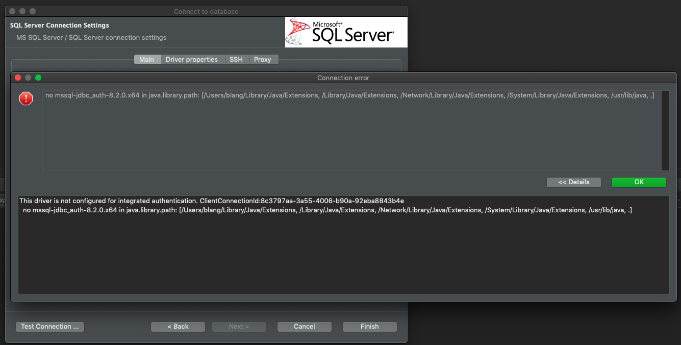How to use Windows Authentication to connect to MS SQL server? · Issue #9751 · dbeaver/dbeaver ...