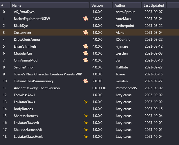 [Bug]: Version ignored in 1.0.9.9 · Issue #156 · LaughingLeader/BG3ModManager · GitHub