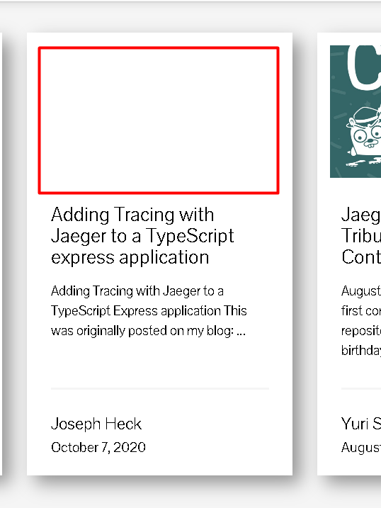 [BUG] No image in the article's panel · Issue #477 · jaegertracing/documentation · GitHub
