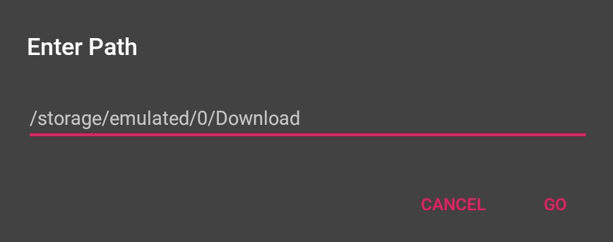 [Feature Request] Custom path · Issue #587 · zhanghai/MaterialFiles · GitHub