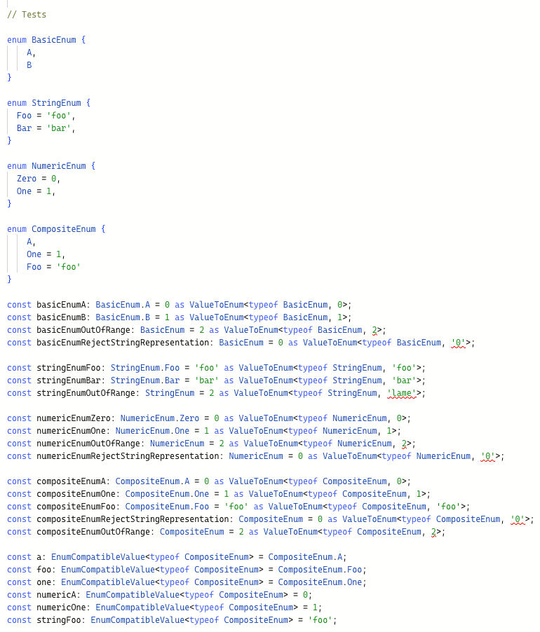 Allow "T extends enum" generic constraint · Issue #30611 · microsoft/TypeScript · GitHub