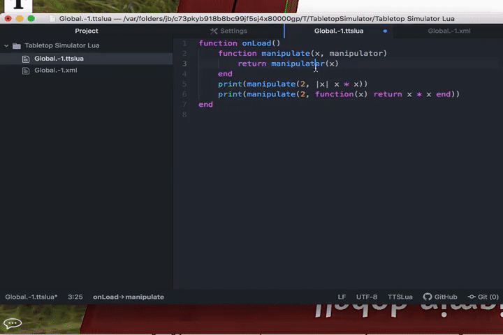 Can't "Execute Selected Lua" containing MoonSharp's "short anonymous functions" · Issue #103 ...