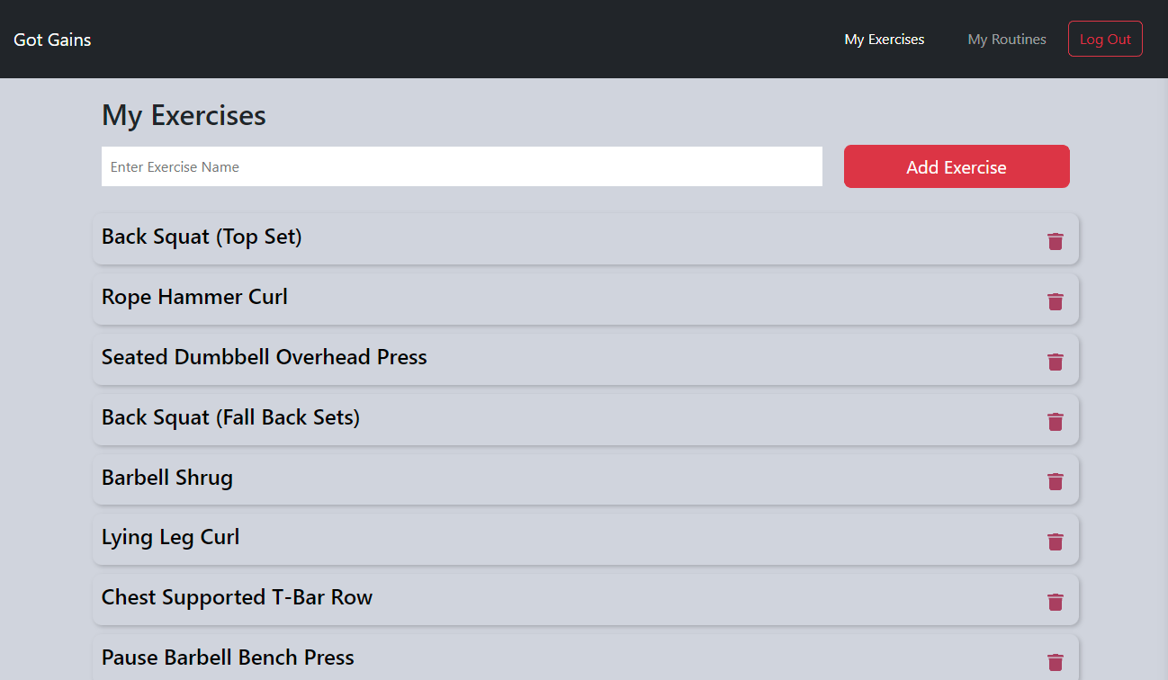 GitHub - davidsquines/GotGainsFrontend: The frontend code for Got Gains, a web application ...
