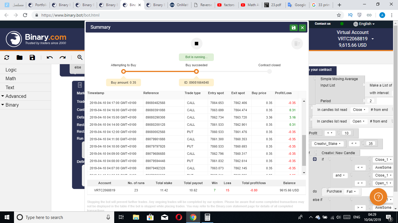 Help me to change the martingale the bot Please · Issue #403 · Fruitfella/ROBOT-binary · GitHub