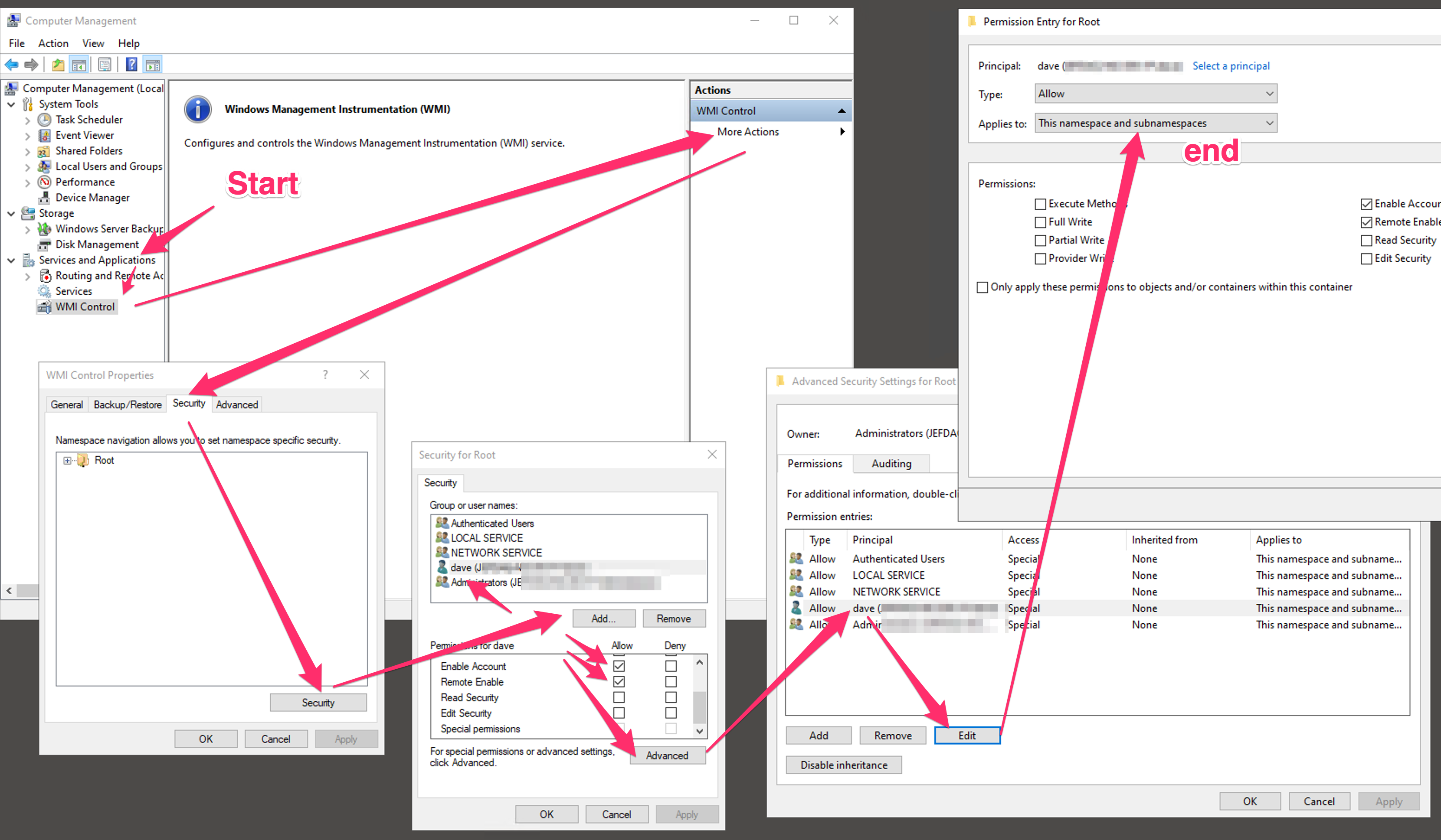 Can't connect to non-admin Windows account (Get-CimInstance PermissionDenied) · Issue #2648 ...