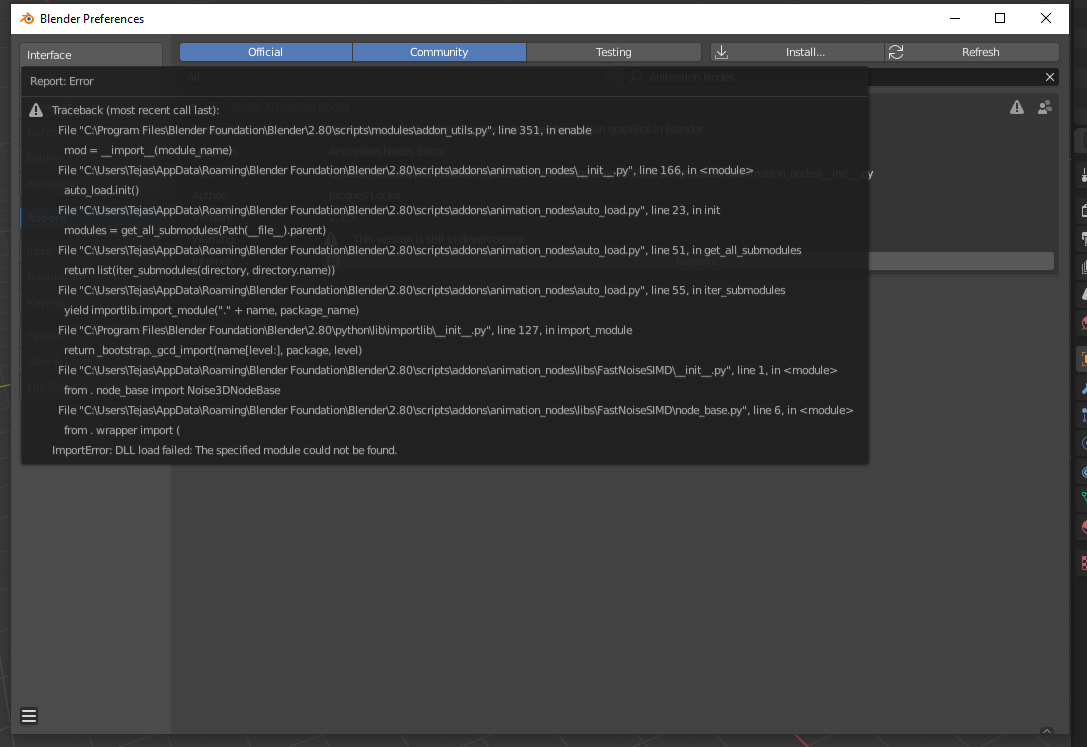 Issue with ANodes · Issue #1218 · JacquesLucke/animation_nodes · GitHub