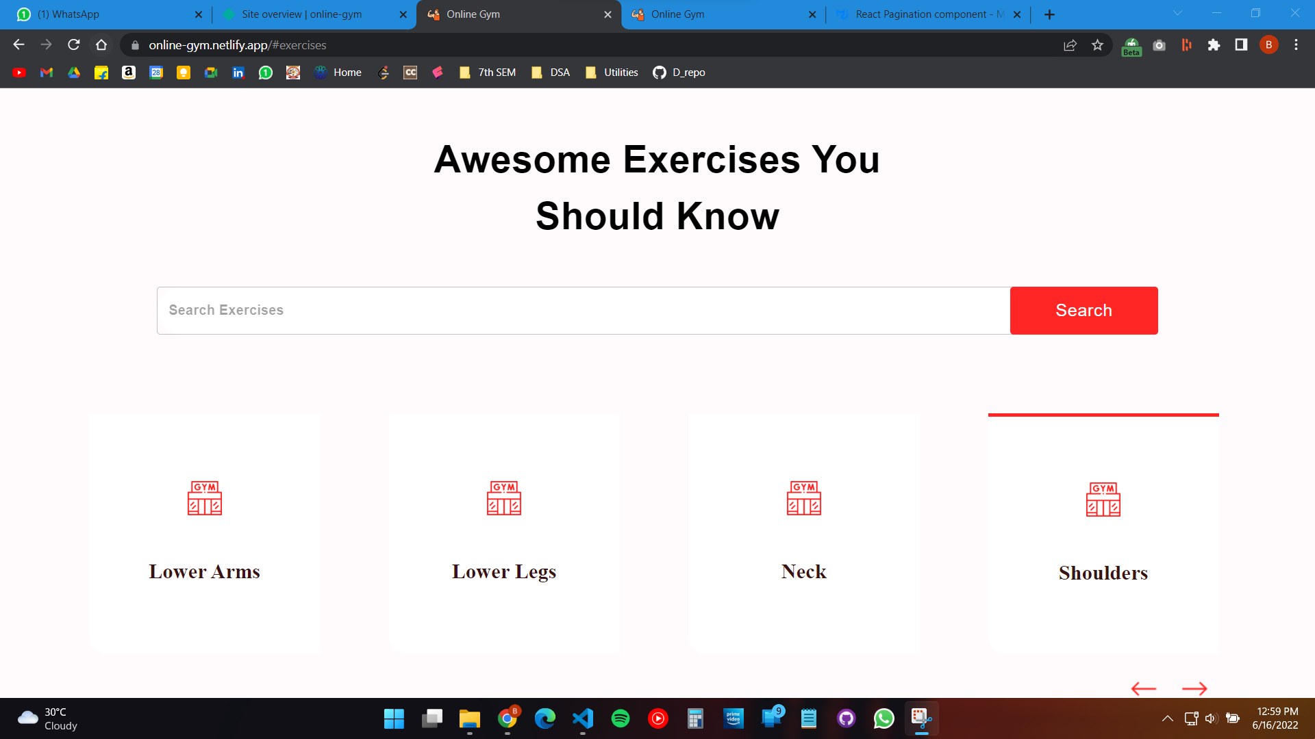GitHub - pratikks01/fitness-app