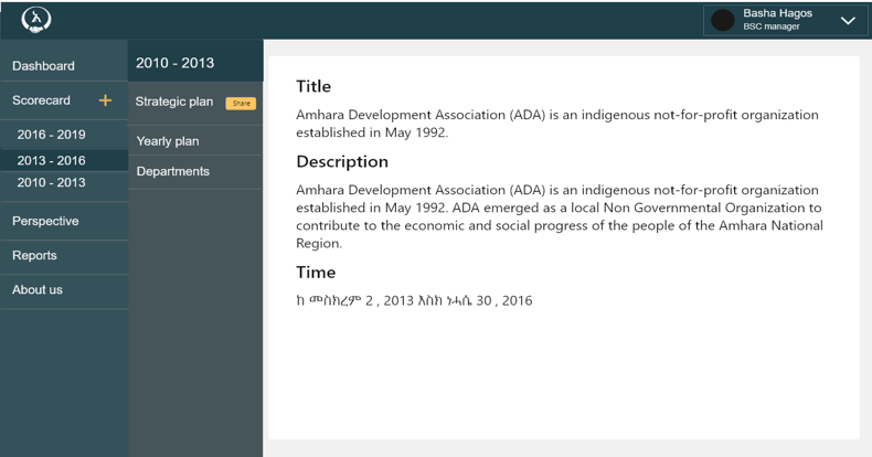 GitHub - dayan27/ADAScoreCard: Amhara Development Association Balanced ...