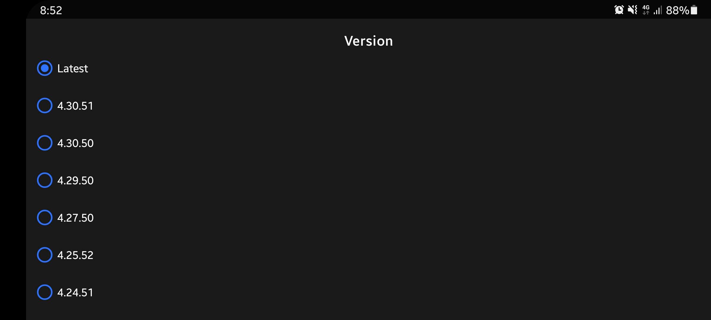 [bug] Save button of versions does not appear in landscape mode. · Issue #578 · TeamVanced ...