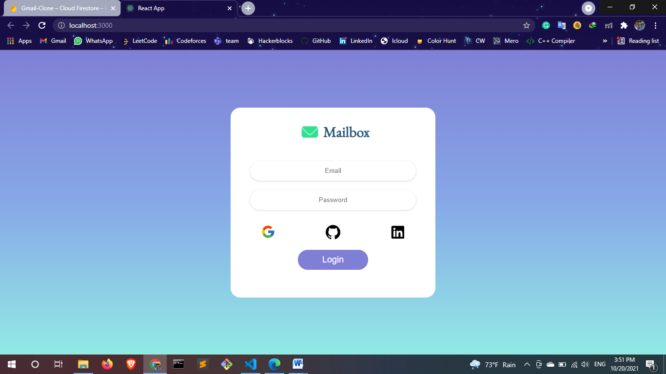 GitHub - Suraj9300i/Mailbox: mail app