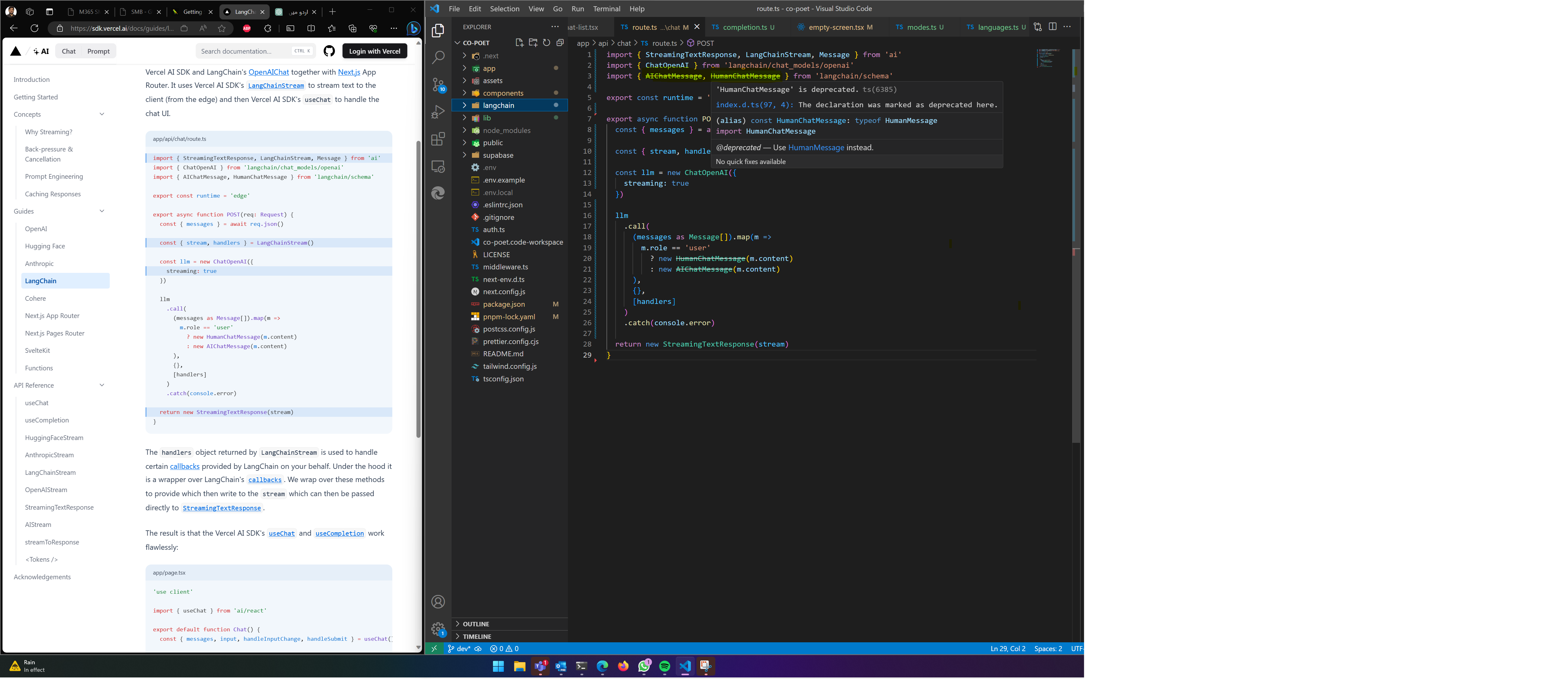 Deprecated Imports In Langchain Guide · Issue 332 · Vercelai · Github 6786