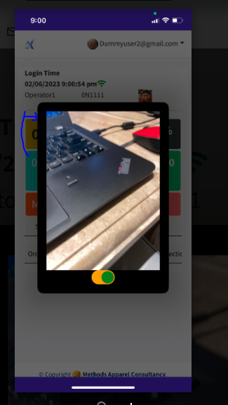 .net maui Blazor app and need to scan qr code with front camera · Issue #2 · Scandit/datacapture ...