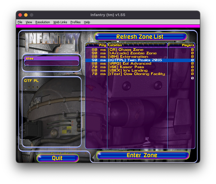 Infantry Online (1999) · Issue #138 · FunkyFr3sh/cnc-ddraw · GitHub