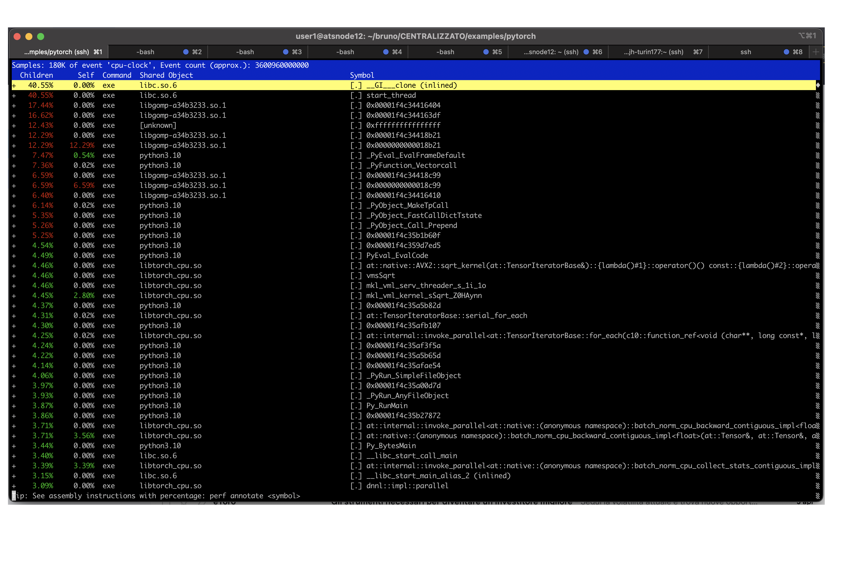 [PyTorch] Increase of training time by increasing epochs · Issue #1253 · gramineproject/gramine ...