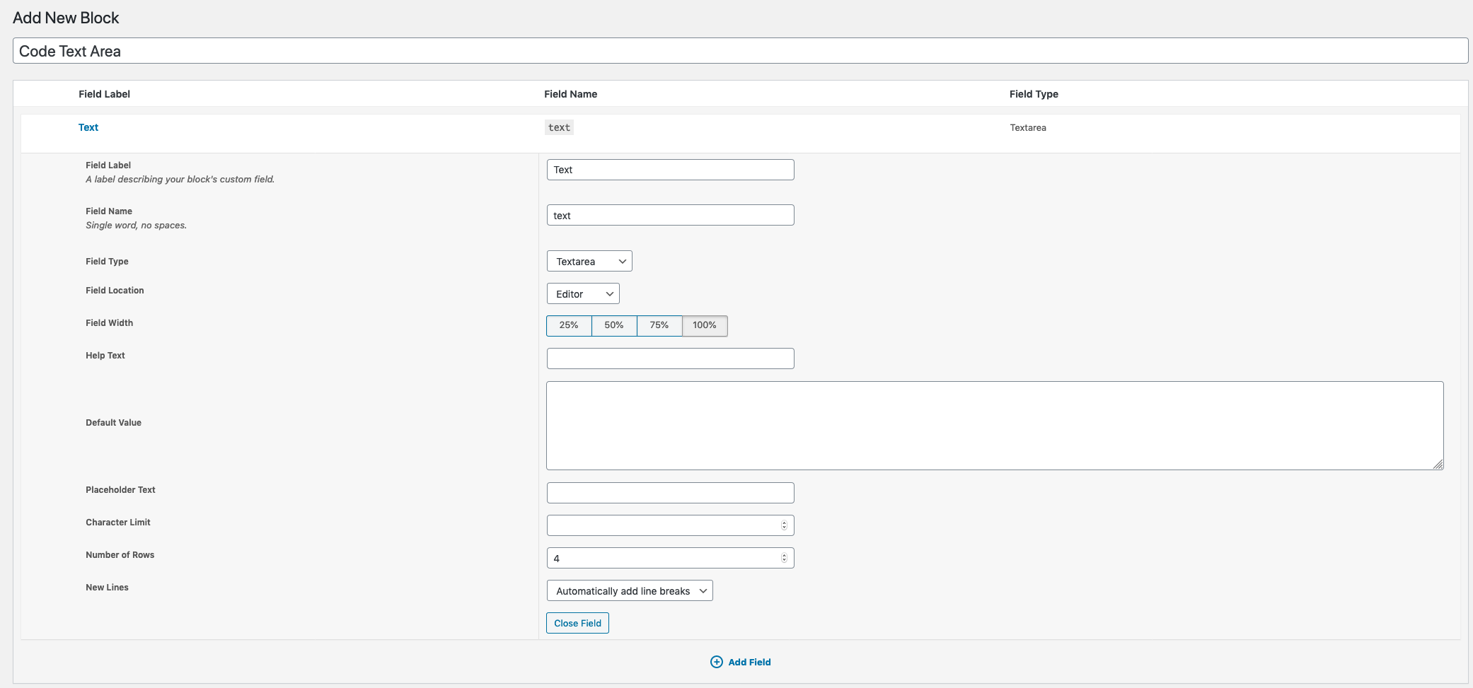 Adding HTML with a Script in textarea · Issue #521 · getblocklab/block-lab · GitHub