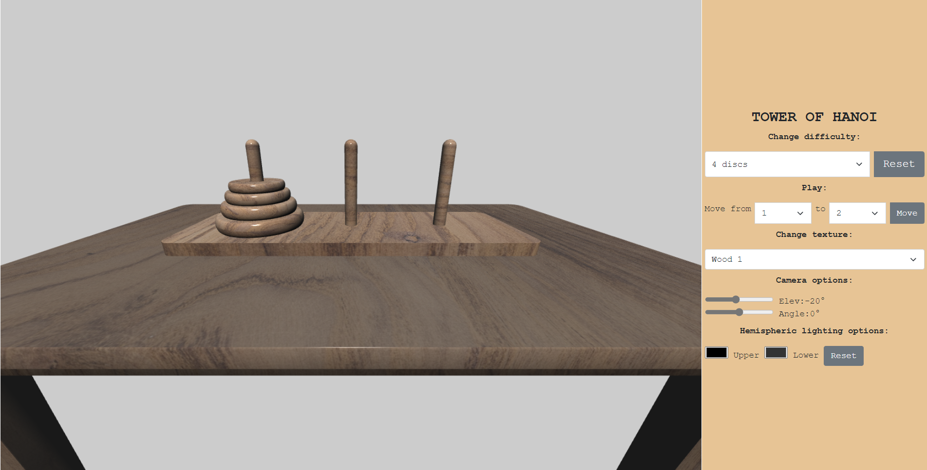 GitHub - giacomocassano/TowerOfHanoi