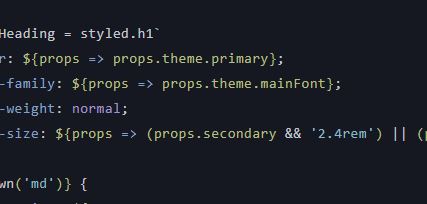 Template strings and JSX embedded · Issue #2 · cocopon/vscode-iceberg ...