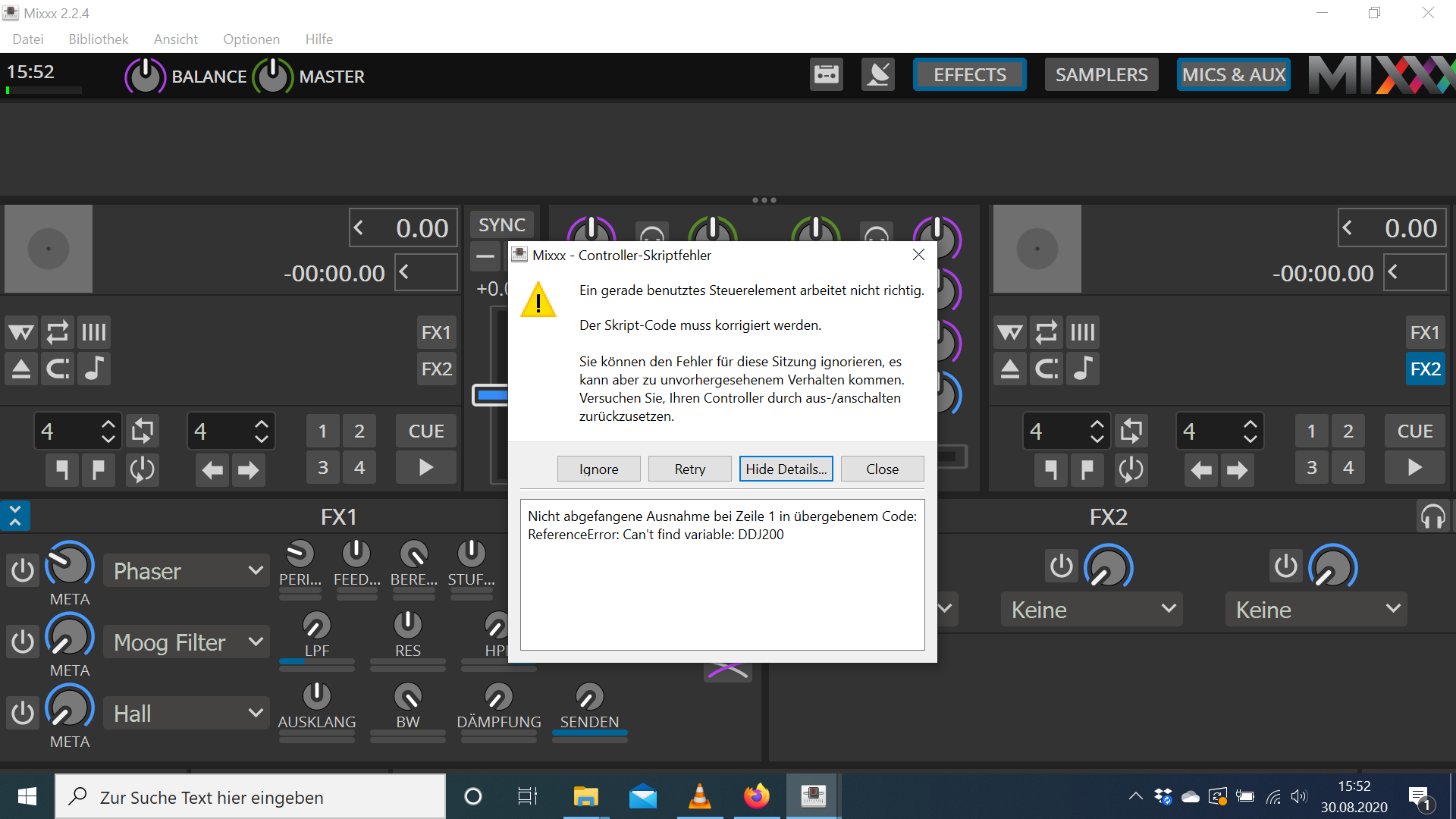 Error when moving jog wheels · Issue #3 · dan-giddins/mixxx-ddj-200-mapping · GitHub